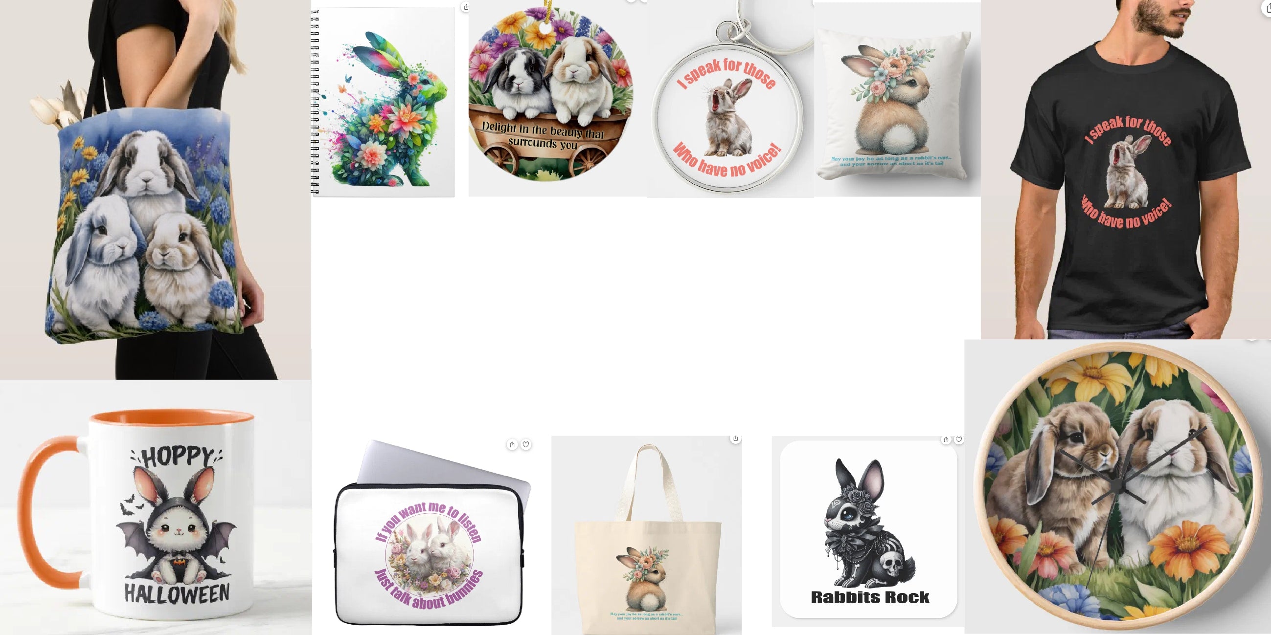 Bunny Rabbit Lovers - gifts and cards by Bunny Creations